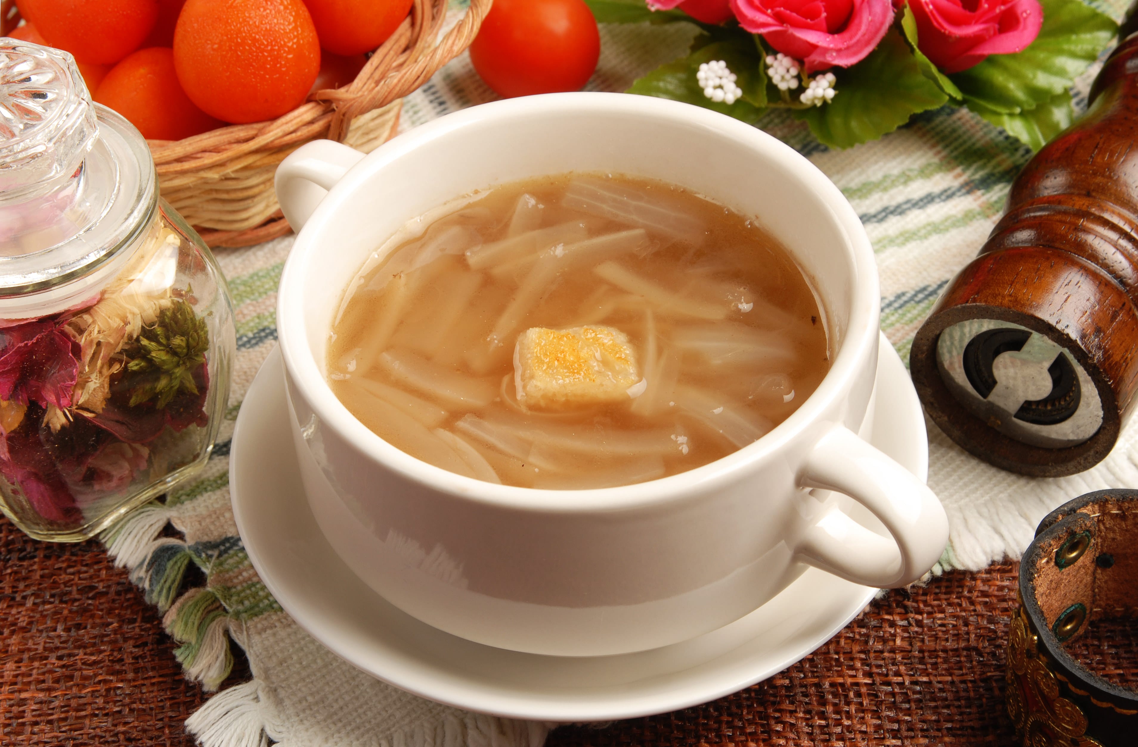 Recipe for Greek Style "Monk" Onion Soup