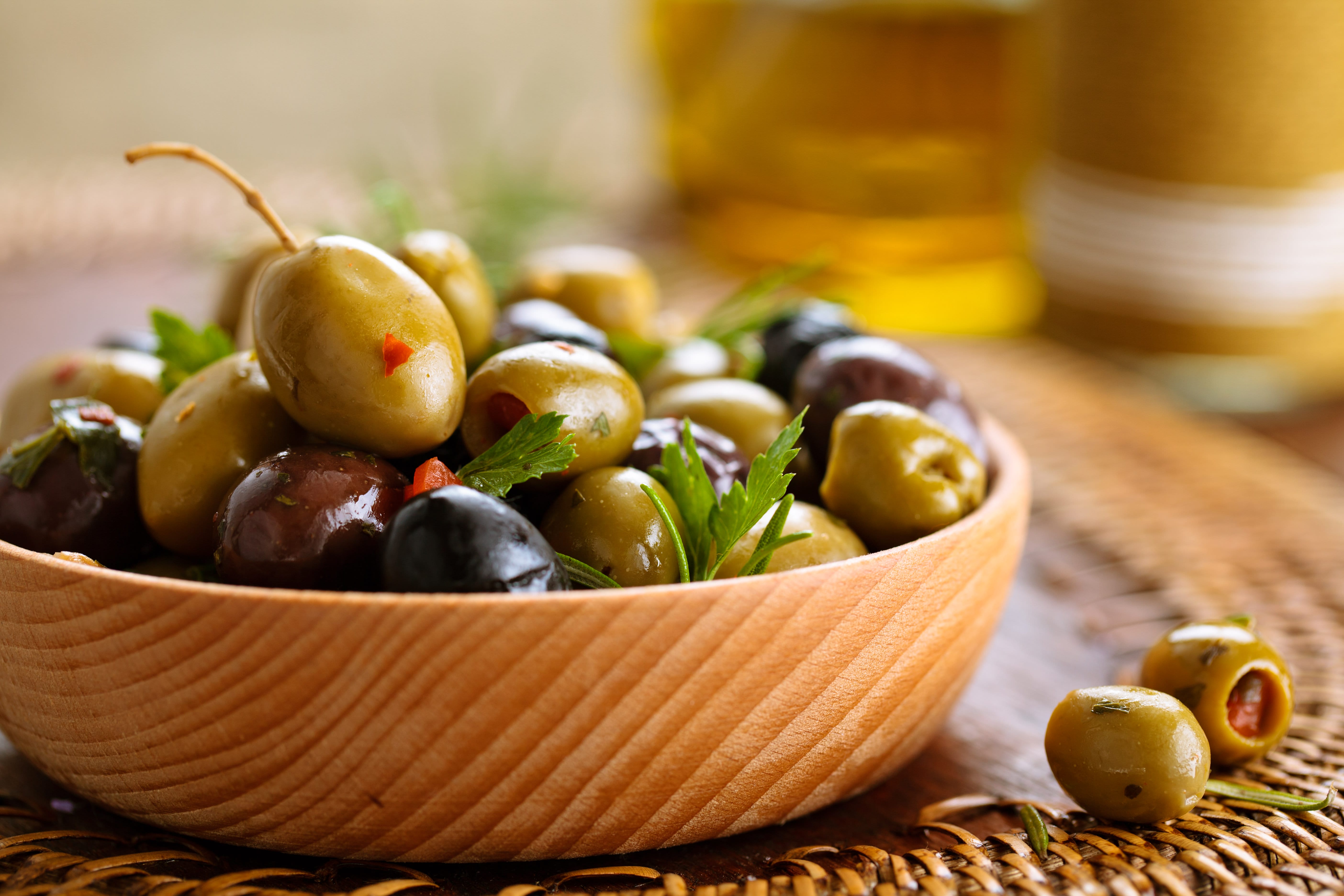 Recipe for Marinated Greek Olives