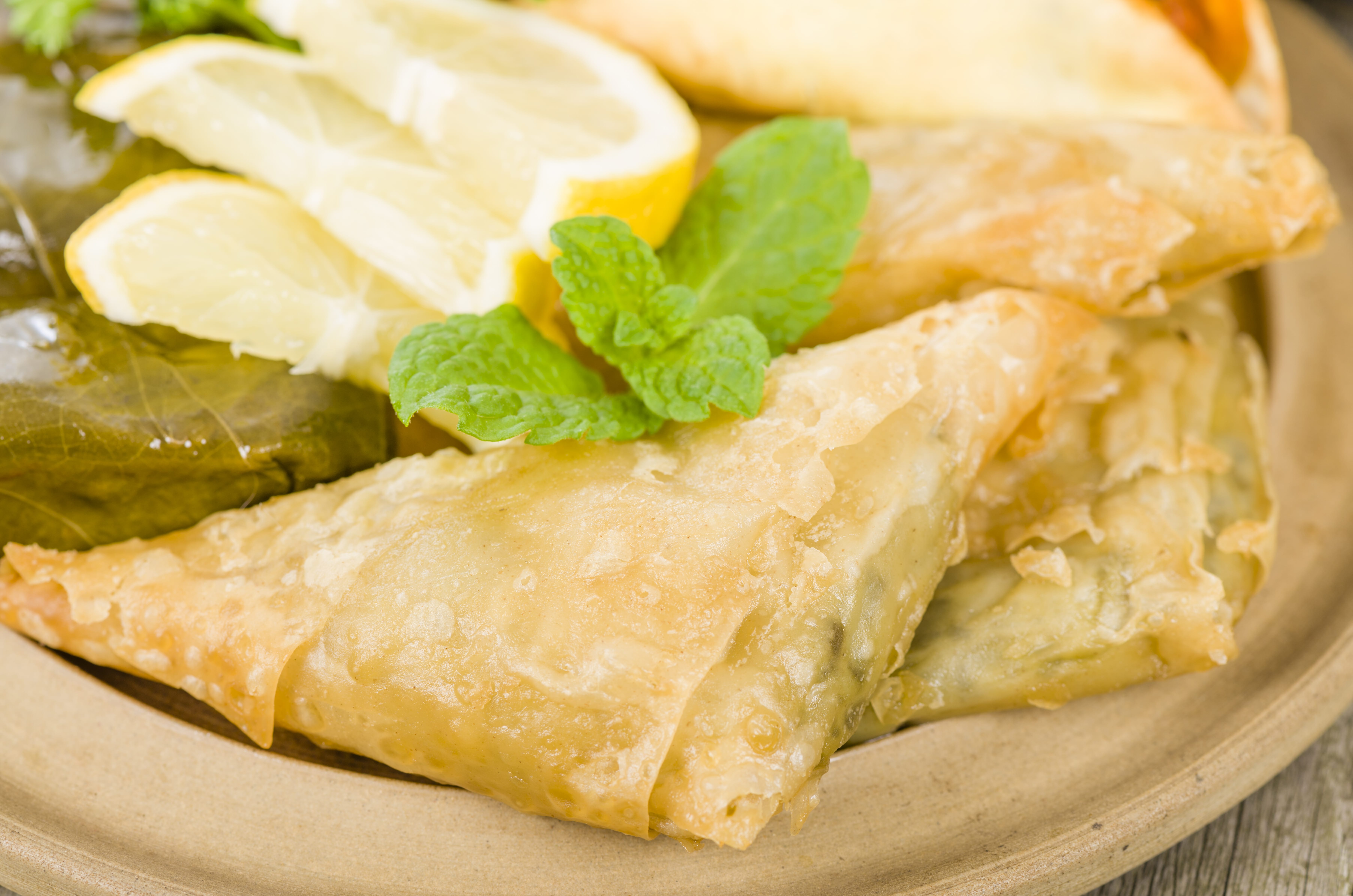 Recipe for Greek Style Lamb Wrapped in Filo