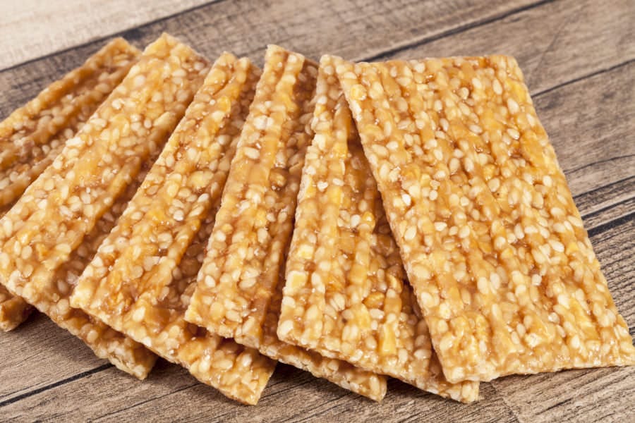 Recipe for Pasteli - Greek Honey and Sesame Candy