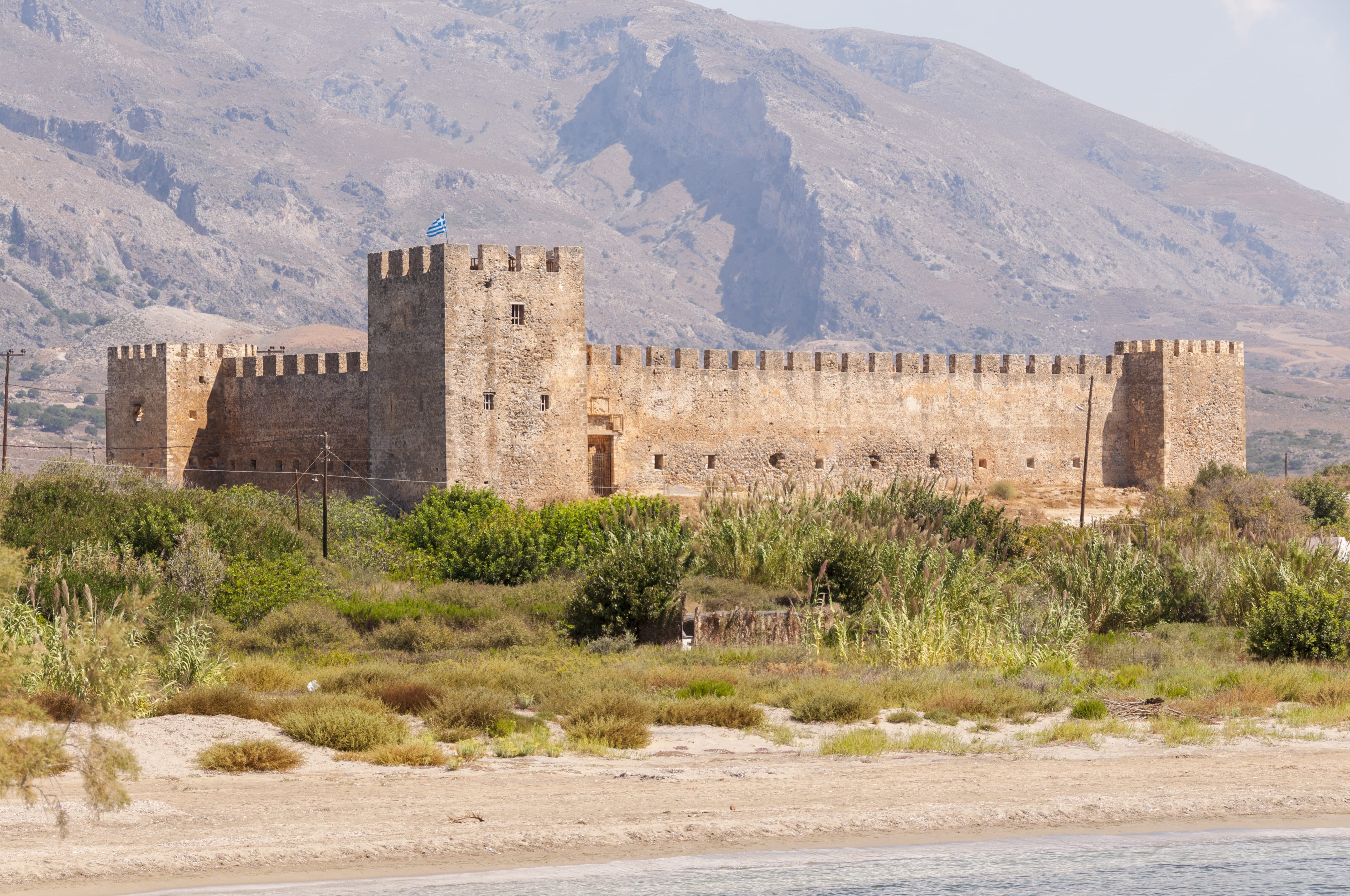 Visit the Frangokastello Fortress in Chania, Crete