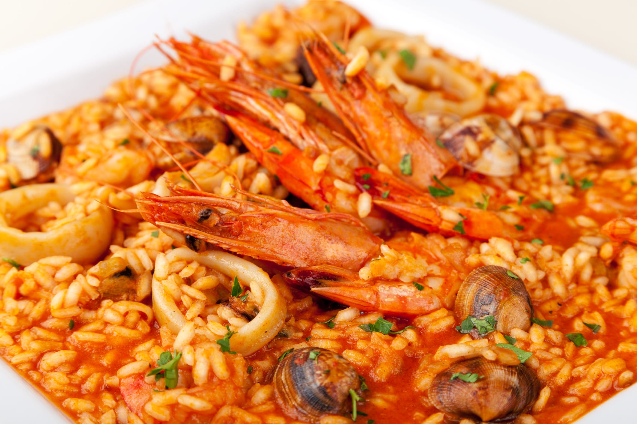 Recipe for Greek Style Seafood Pilaf