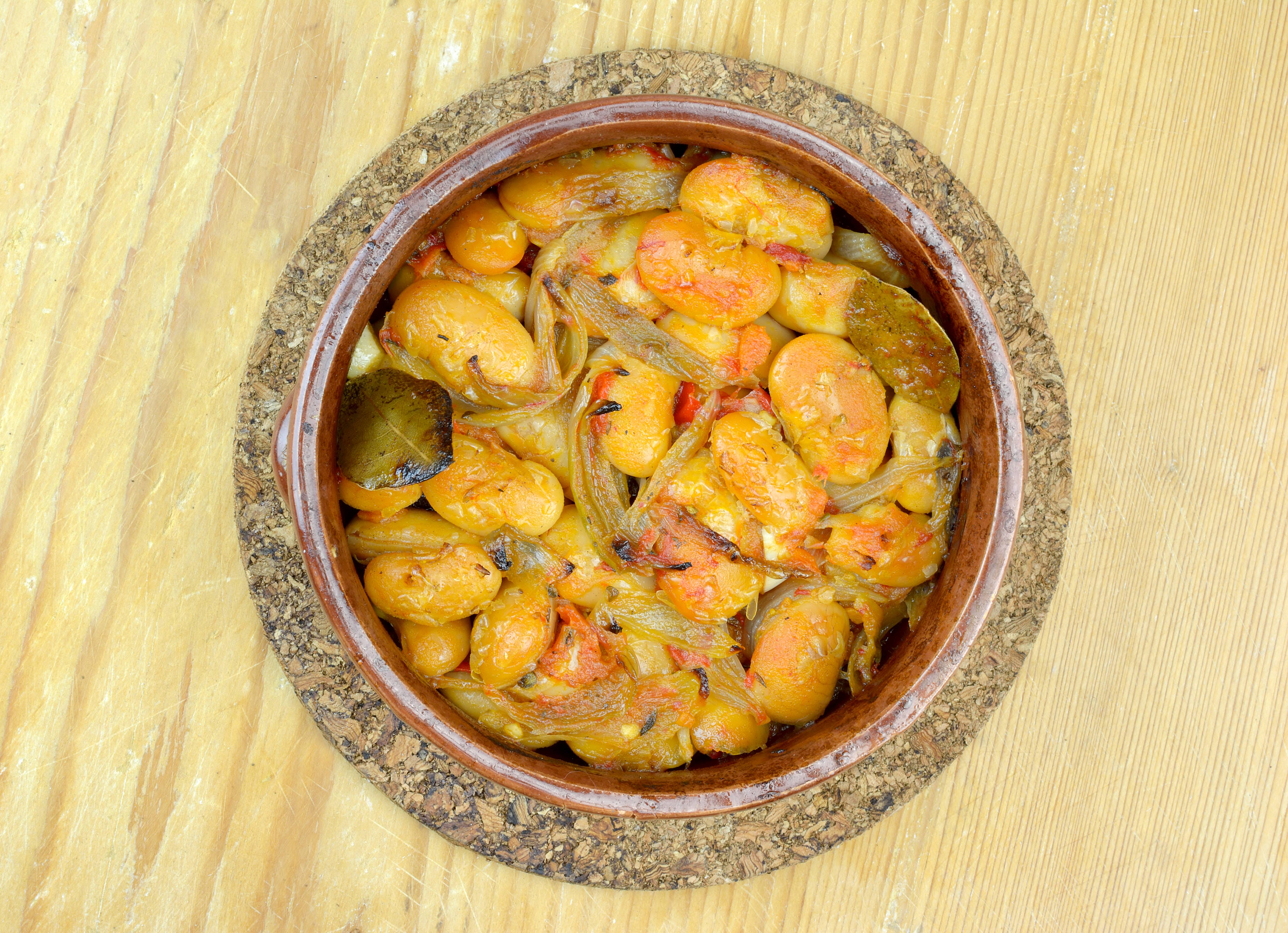 Recipe for Greek Style Aromatic Giant Beans