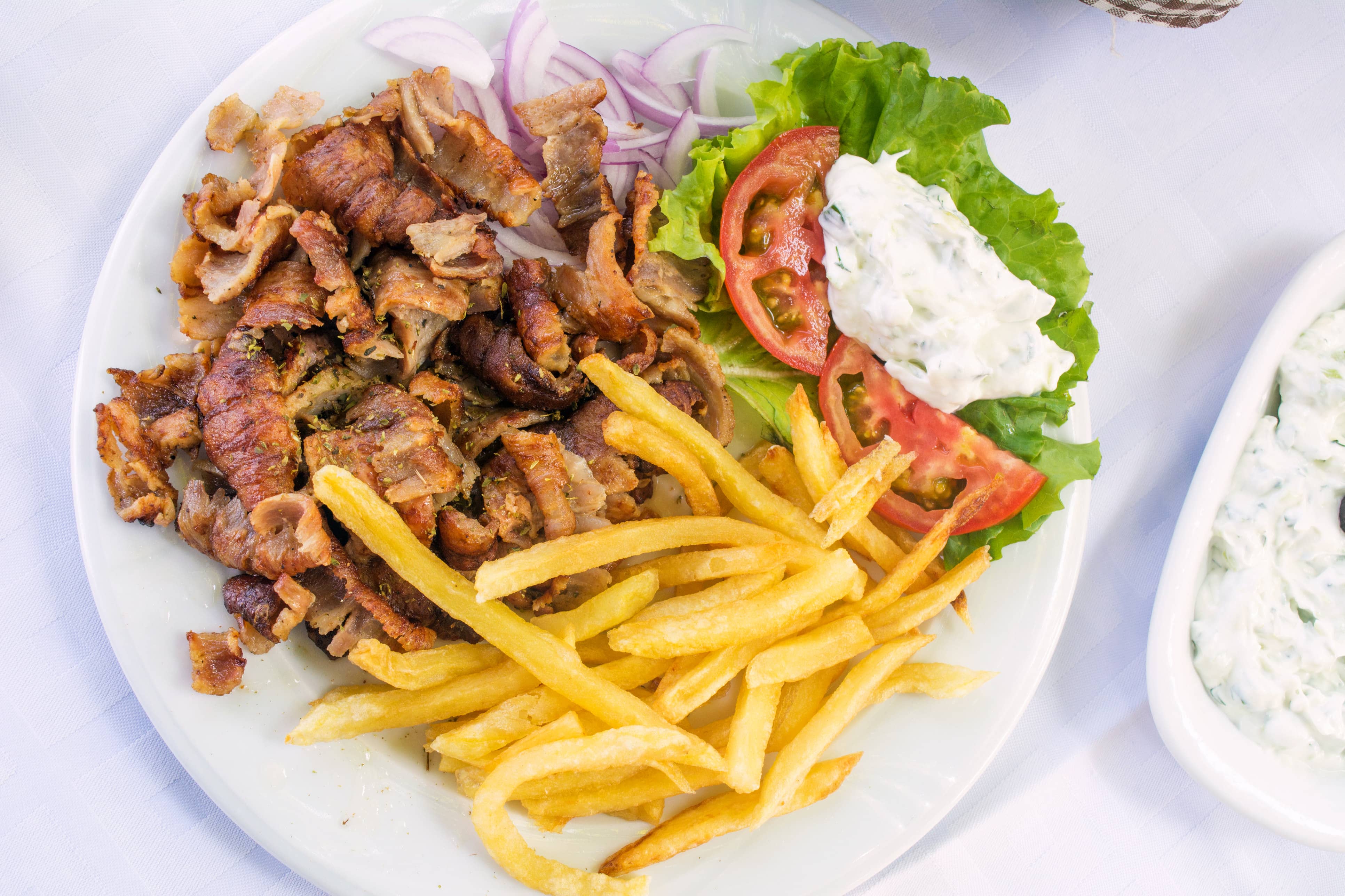 Recipe for Greek Gyro Plates