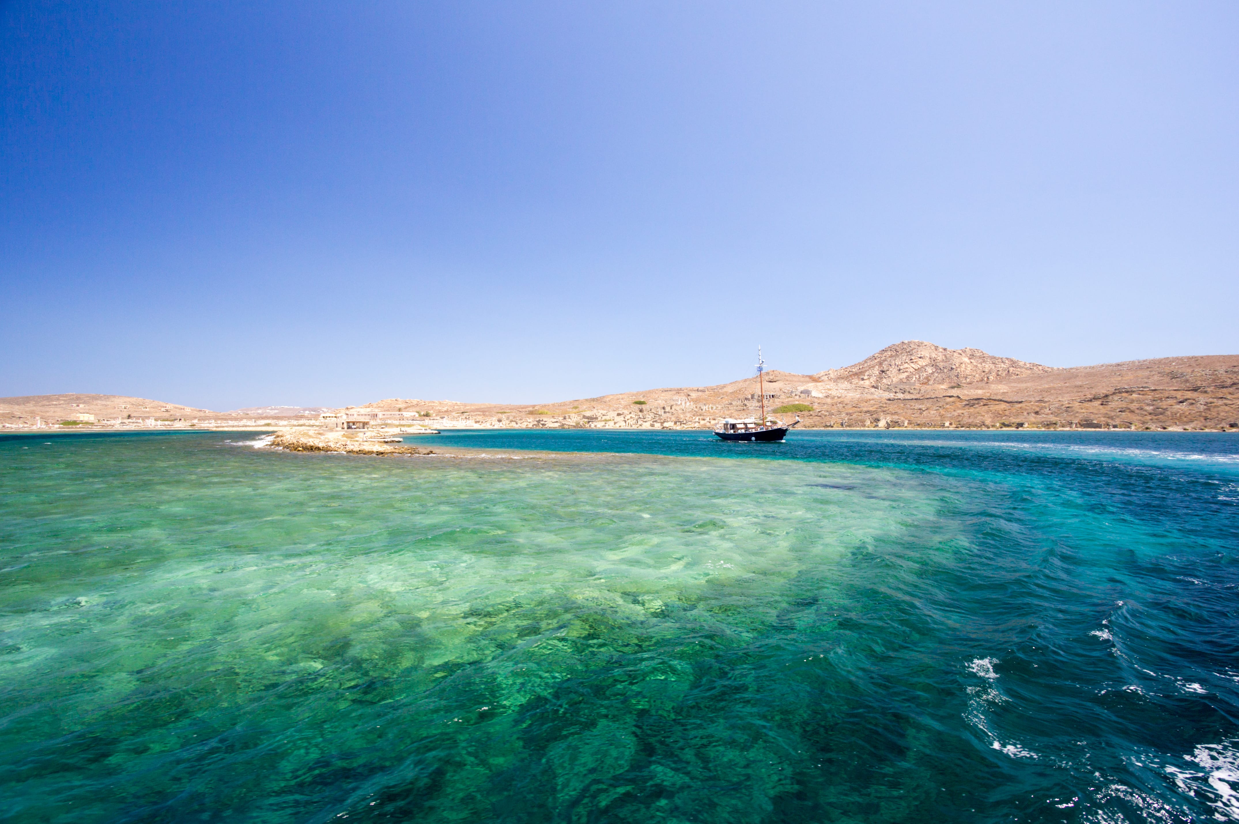 Take a Day Trip to Rhenia Island from Mykonos