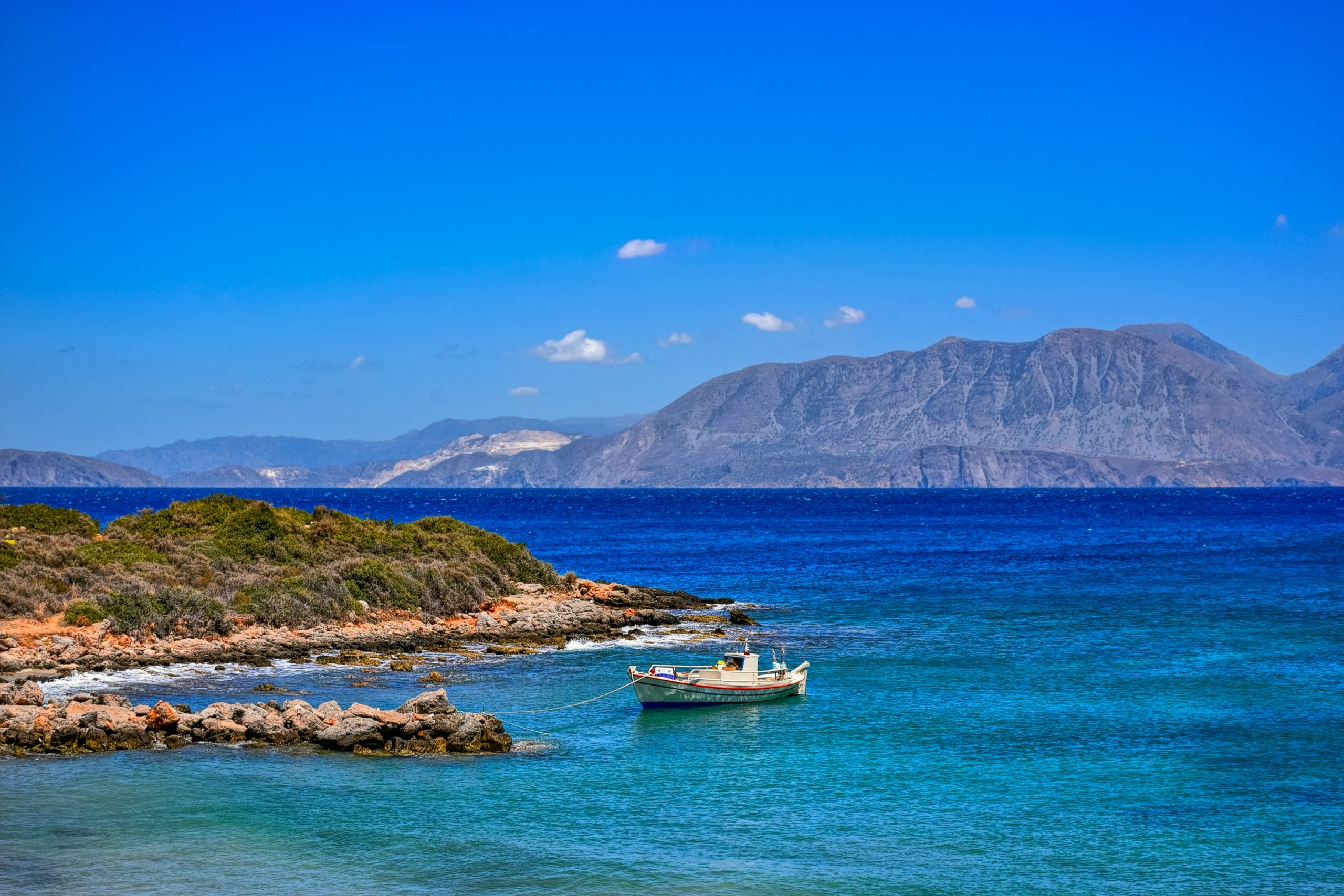 Visit Amoudara Beach on Crete Island